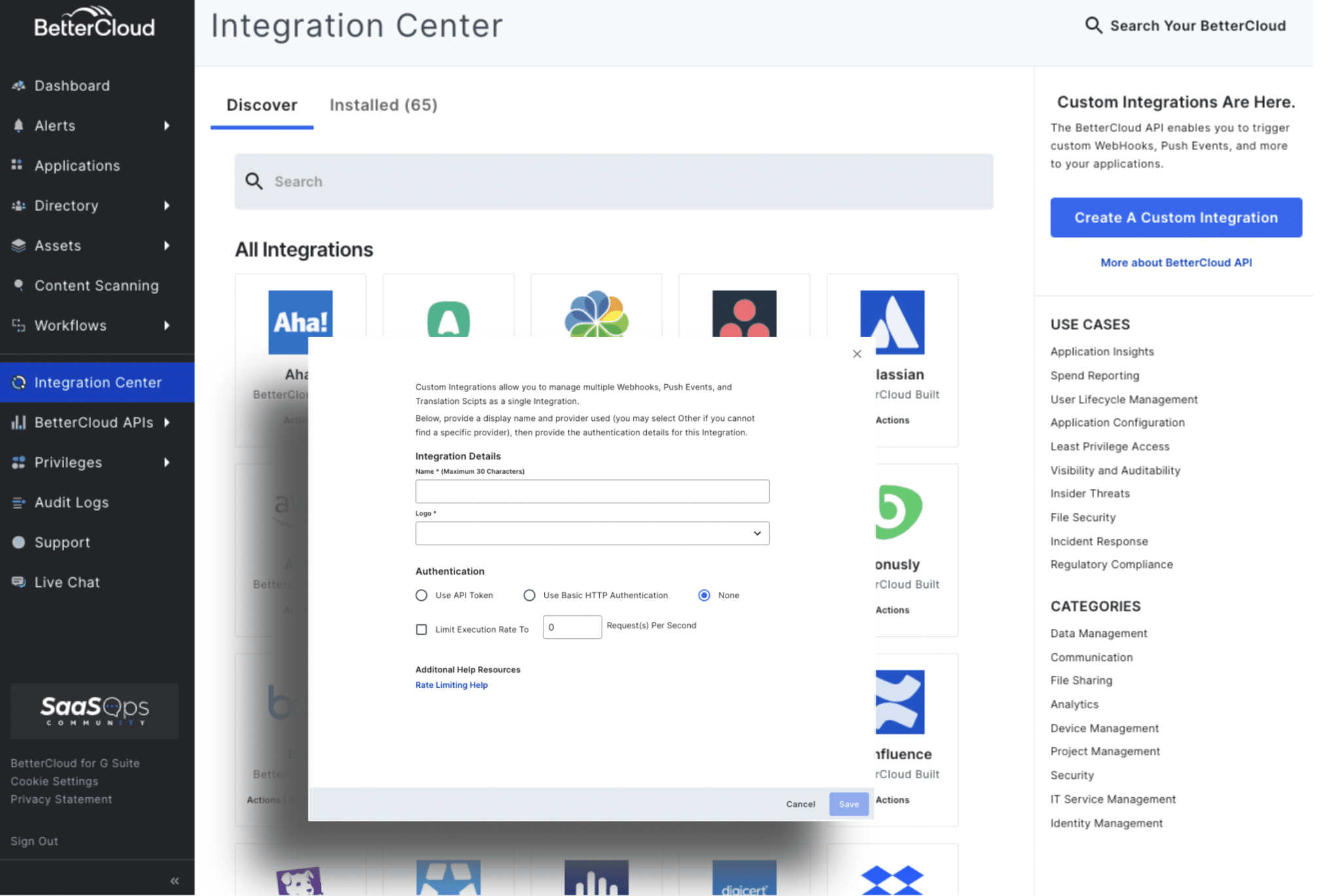 Bettercloud Saas Management Platform