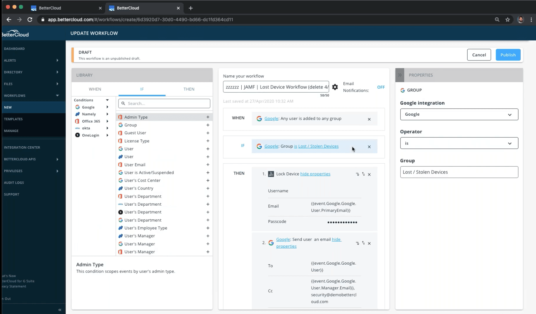 How Innovative IT Teams Can Automate Tasks in Jamf Using BetterCloud